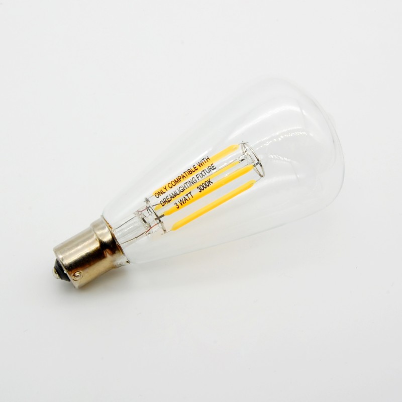 12V Edison Bulb Ceiling Light RV, LED Replace Globe Roof Lamp, 12V ...