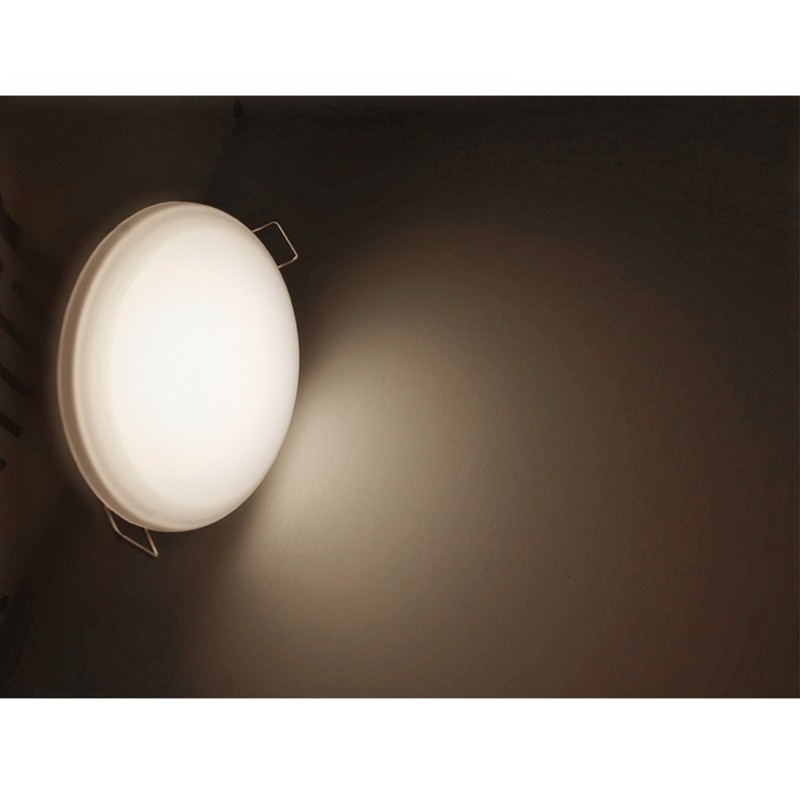 3.5inch 12V ceiling light recessed caravan, LED dome light spring clip ...