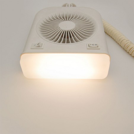 12v LED reading light with fan caravan boat, LED bedside lamp bunk fan ...