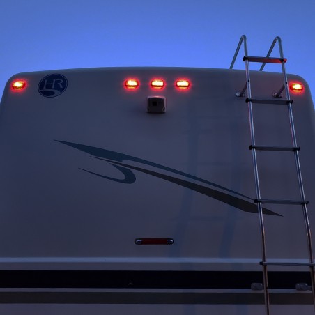 12V led front light fixture for trailer caravan, 12v LED clearance ...